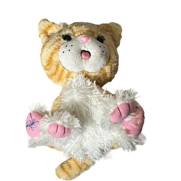 Cabbage Patch Kids | Toys | Cabbage Patch Kids Orange Tabby Cat Stuffed ...